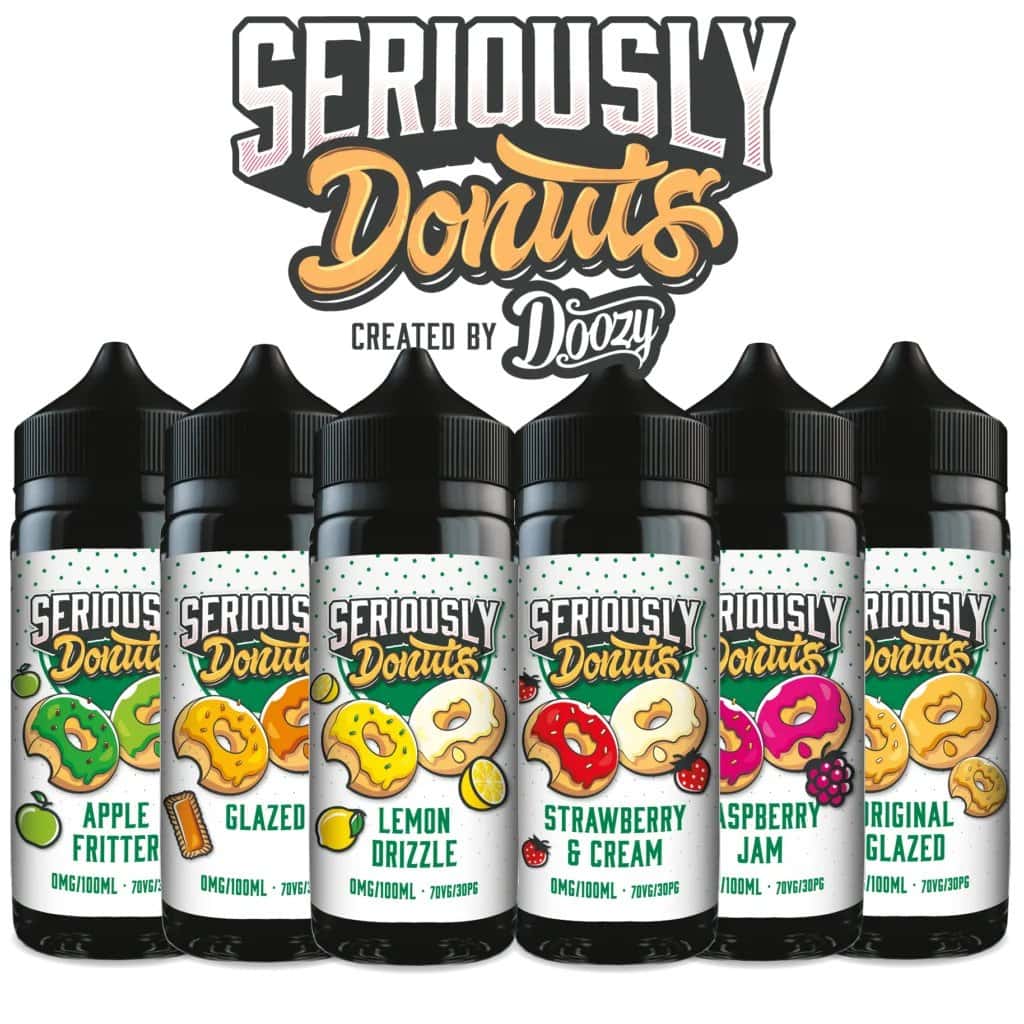 Doozy – 100mls | 100ml E-Liquids | Seriously Donuts